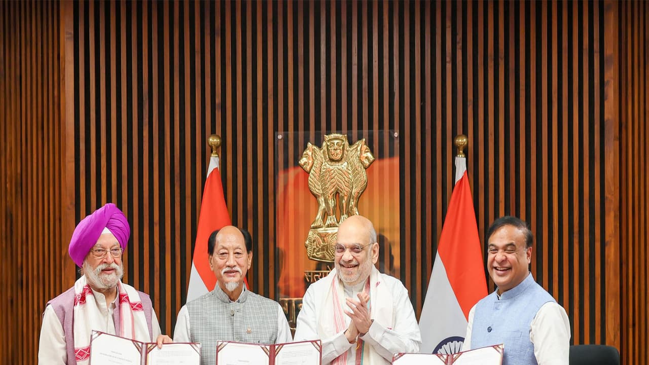 Centre signs pact with Assam, Nagaland to tap hydrocarbon potential