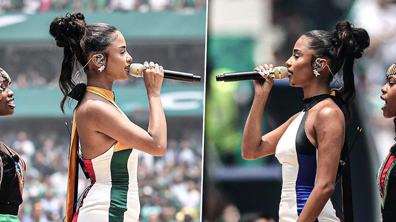 Tyla calls singing the SA national anthem at the World Cup opener a ...
