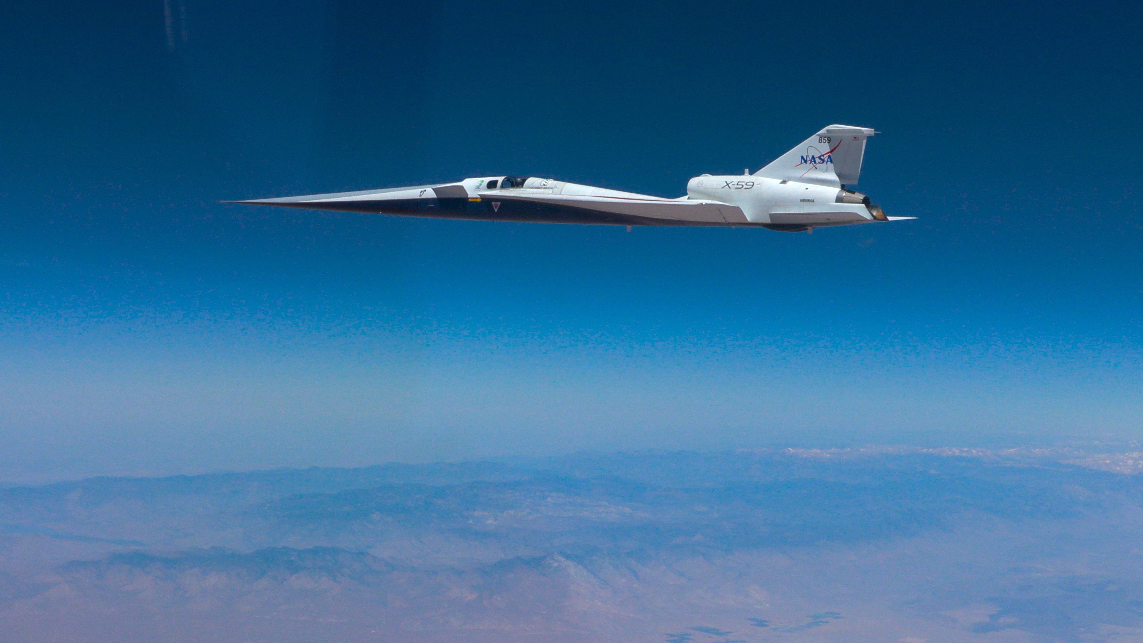 NASA’s ‘Son of Concorde’ hits 713mph and breaks the sound barrier for ...