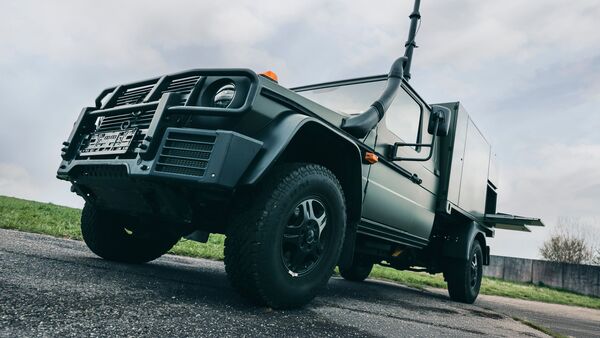 Mercedes-Benz is turning its iconic G-Class into a drone hunter