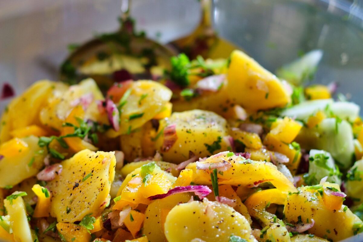 Insalata di patate e verdure - galleria foto