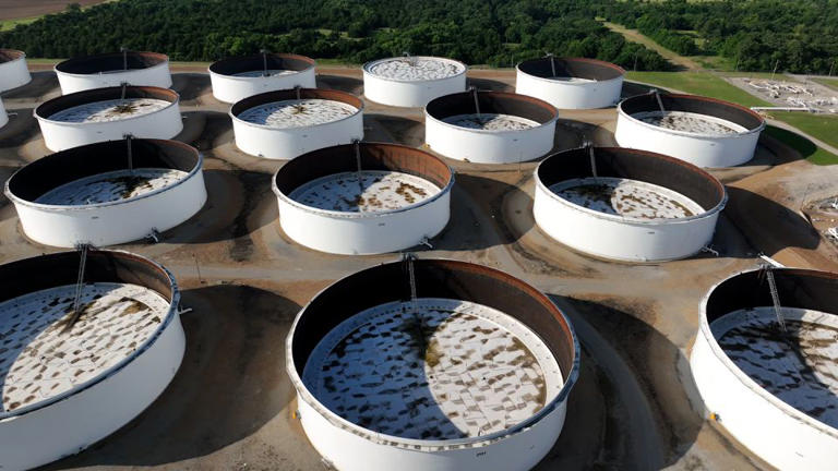 The tanks in Cushing, Oklahoma, are hitting bottom. The oil market is ...