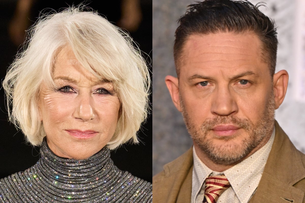 Helen Mirren denies having issues with MobLand co-star Tom Hardy