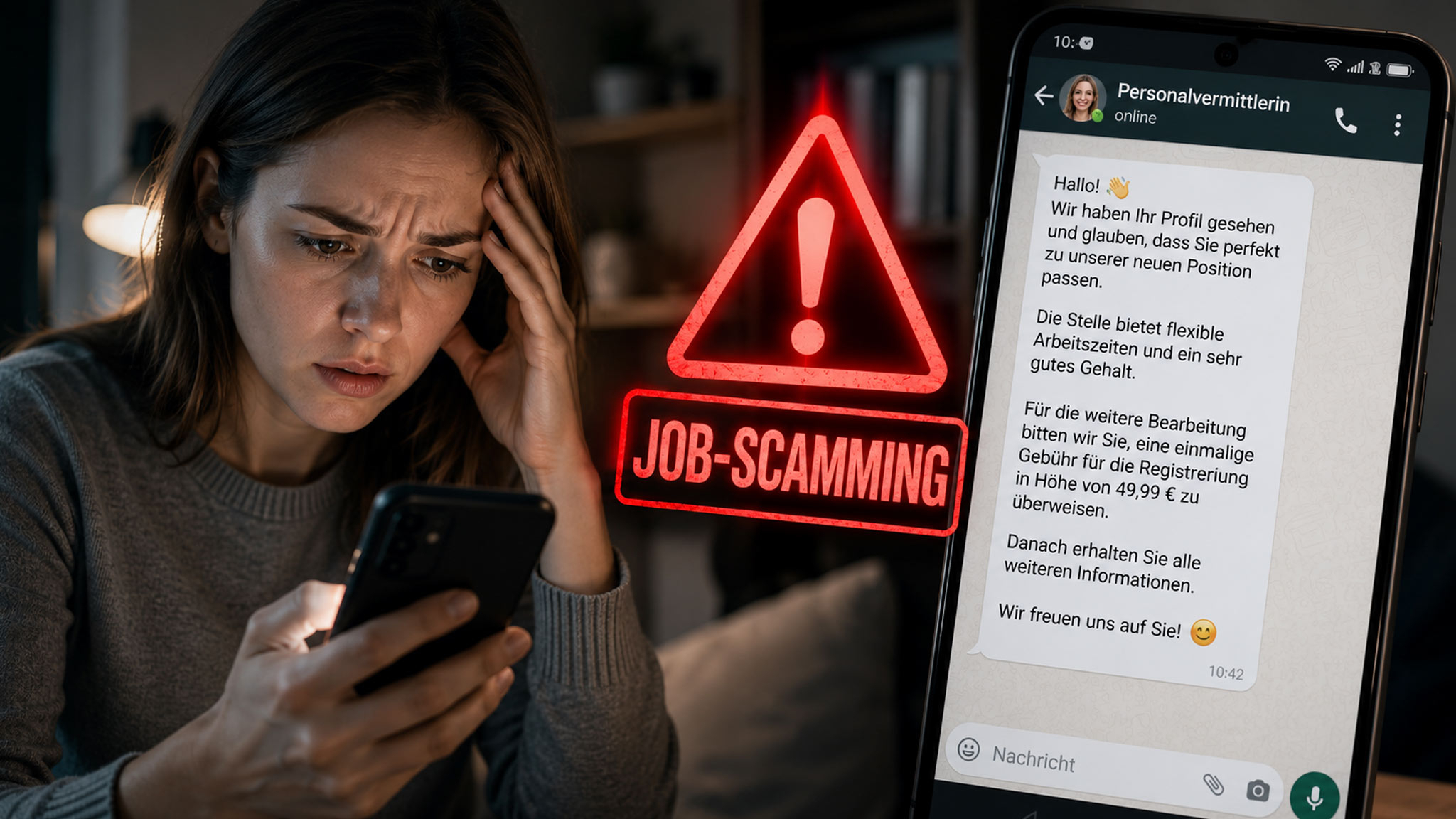 Fake-Jobs gehören jetzt zu den Scam-Top-5