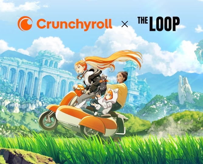 Crunchy Roll anime pop-up, LA