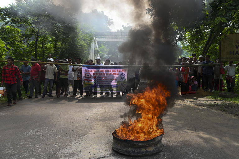 Tripura: 2 militant outfits launch rail-road blockade, demand ...