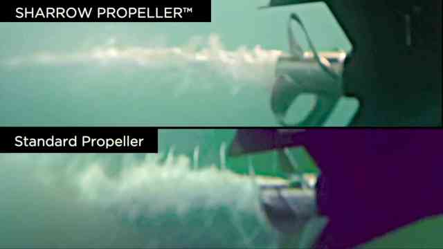 Futuristic propeller ideas tested on a solar boat