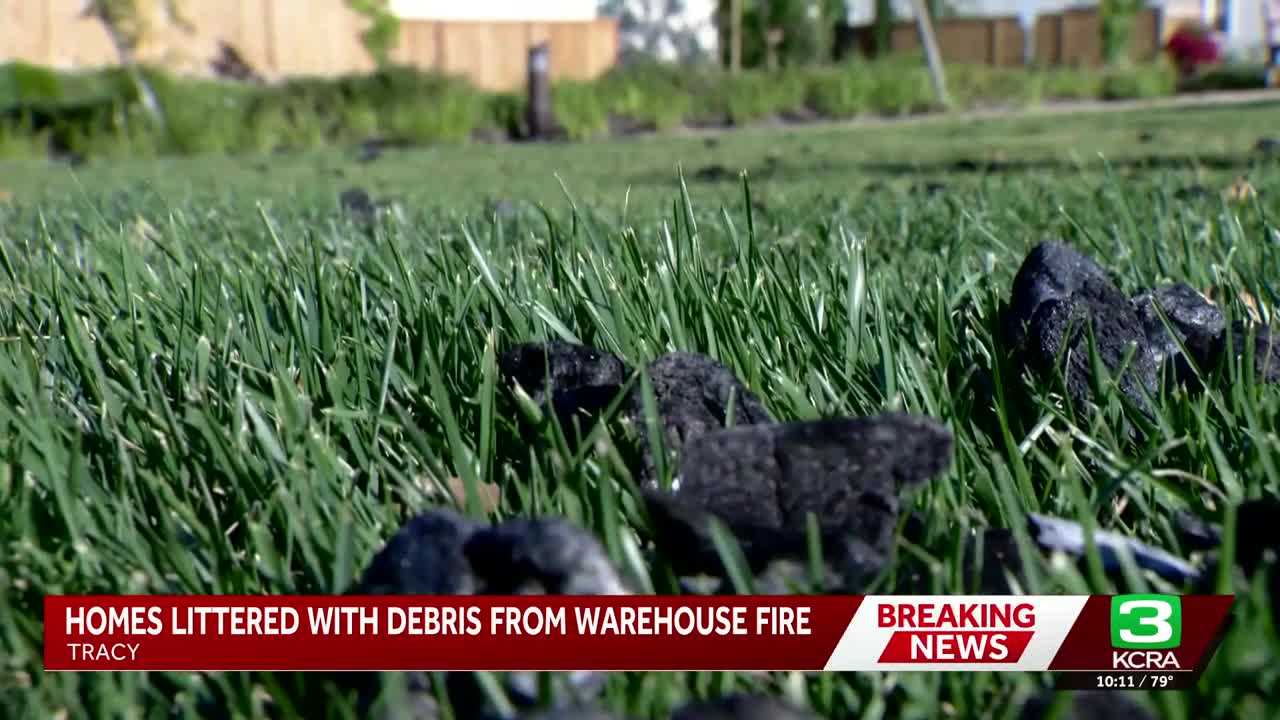 Homes in Tracy neighborhoods littered with debris from Medline ...