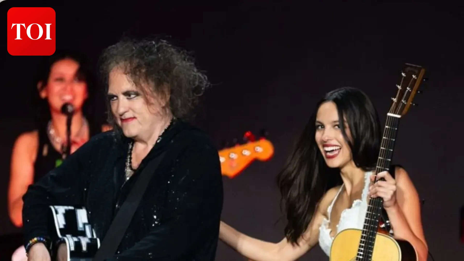 Olivia Rodrigo reveals dad's fan moment on meeting The Cure's Robert ...