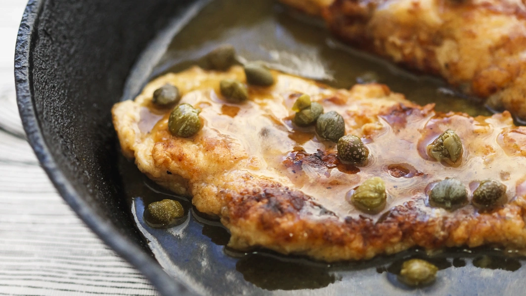 Weeknight magic with lemon chicken piccata
