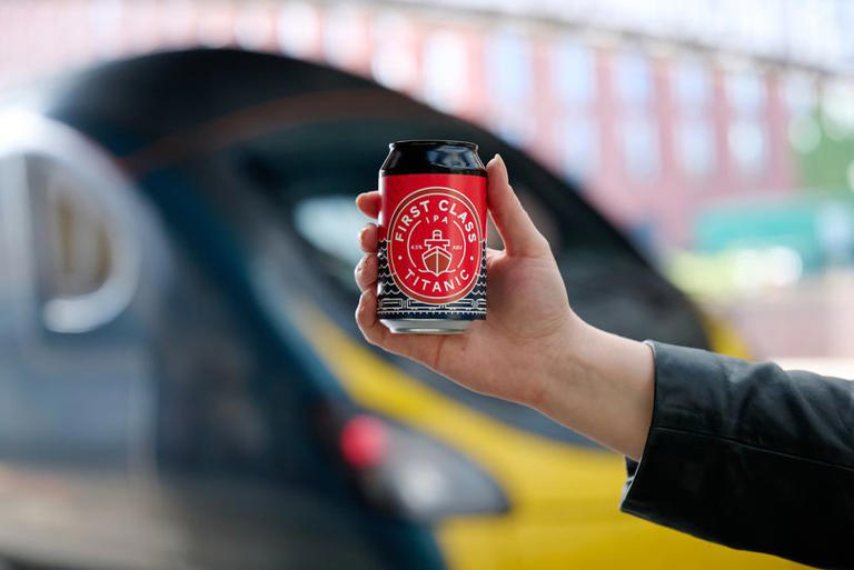 Titanic Brewery beer to be served onboard Avanti West Coast trains