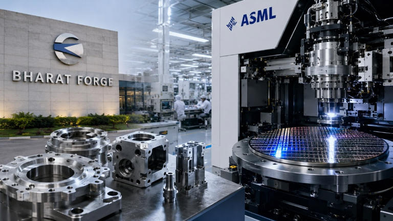 Bharat Forge enters chip race, working with ASML on key machine parts