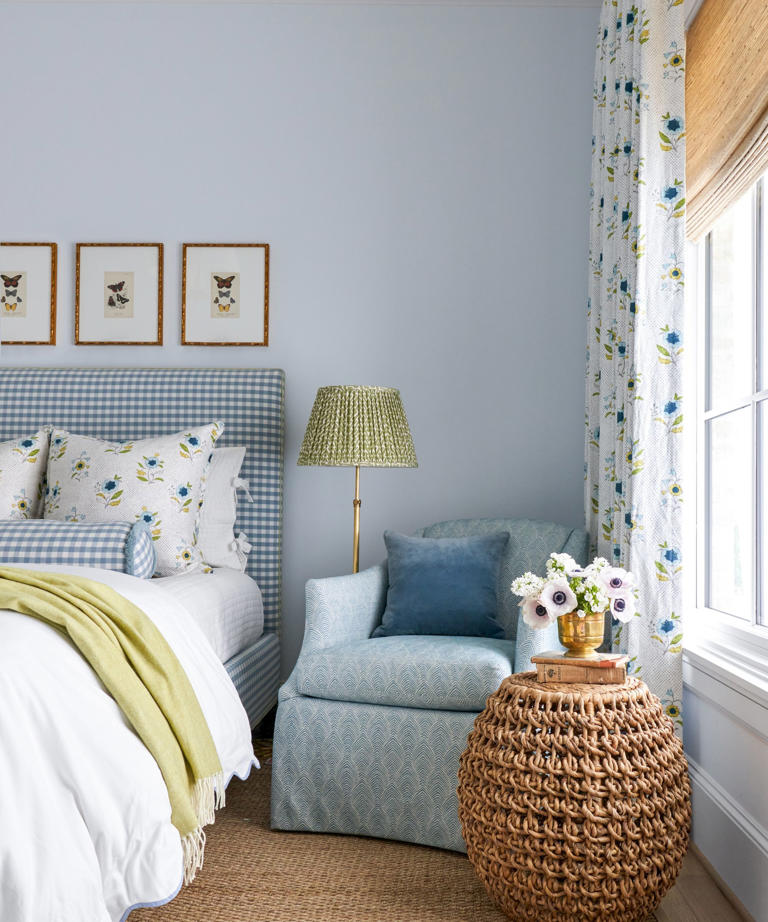 Why blue, green, and white will make your bedroom feel cooler