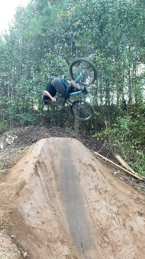 Guess this epic bike trick