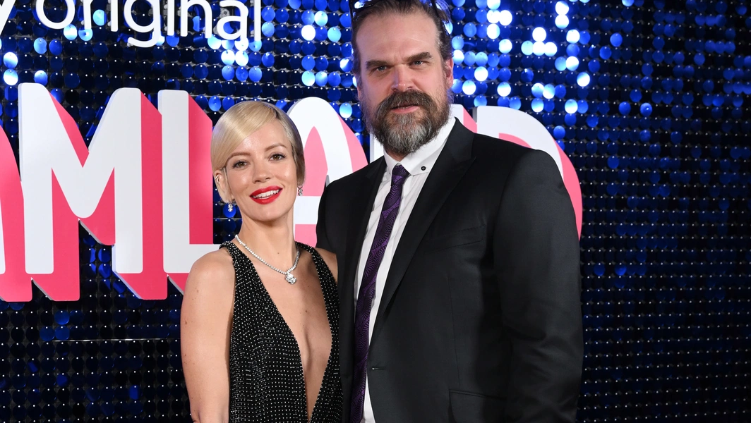 David Harbour calls Lily Allen's break-up album 'weird'