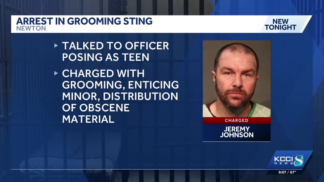 Des Moines man faces grooming charge after sting operation