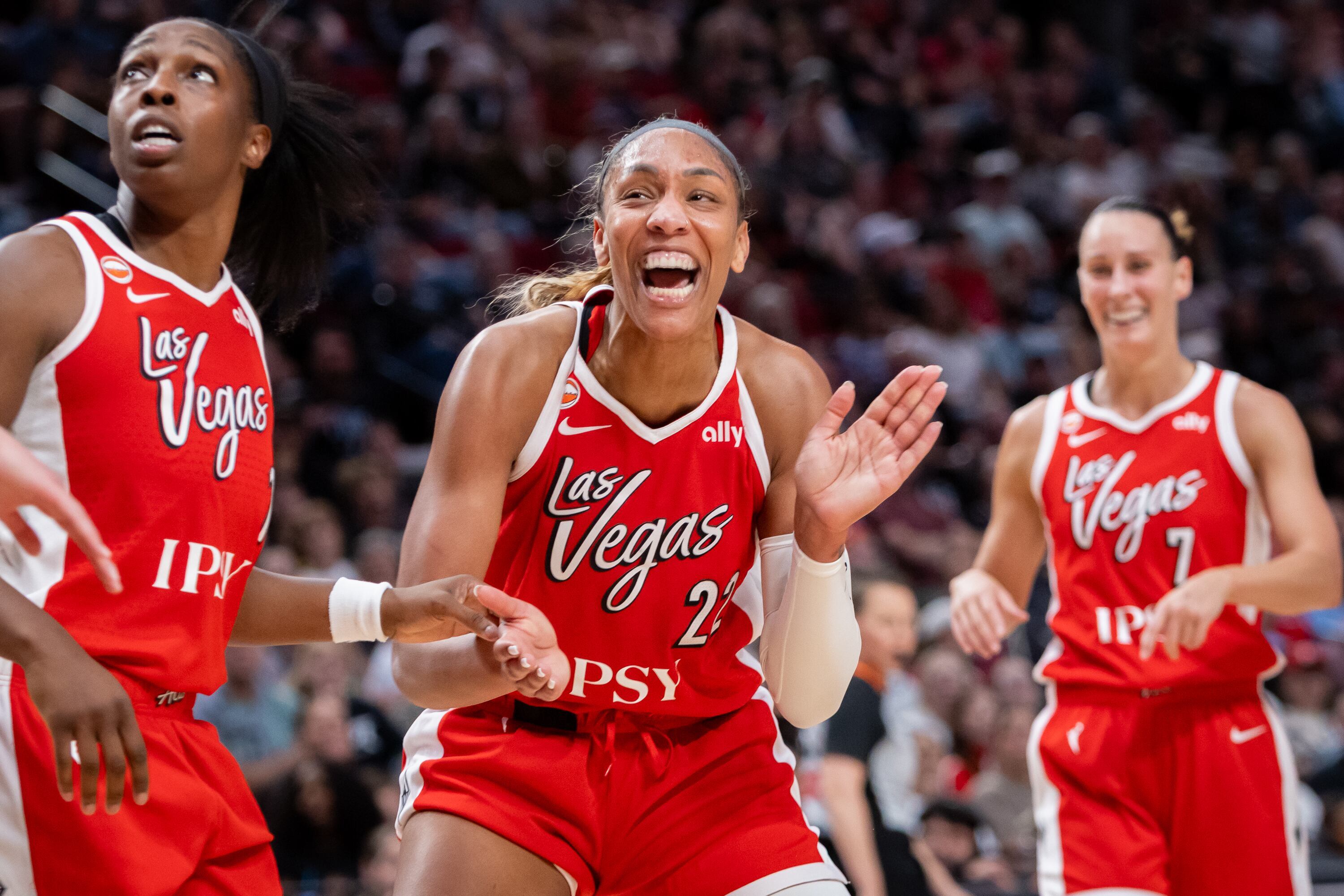 Portland Fire can’t contain A’ja Wilson, Chelsea Gray in loss to Las ...
