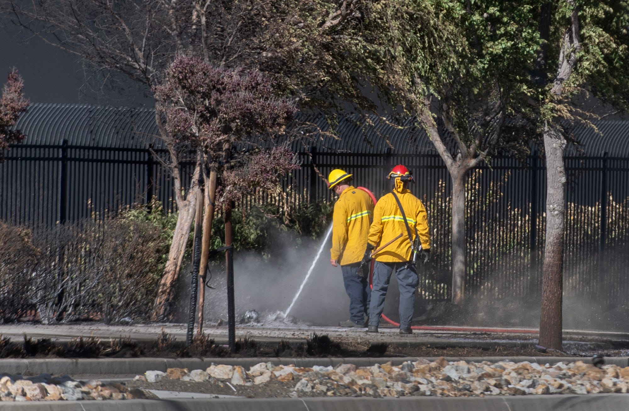 As Medline fire in Tracy sends smoke in air, health precautions urged