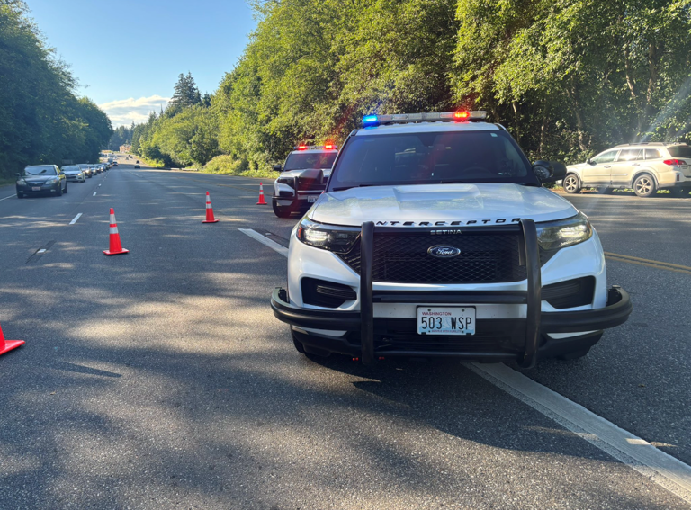 Motorcyclist injured after car runs red light near Brownsville Highway