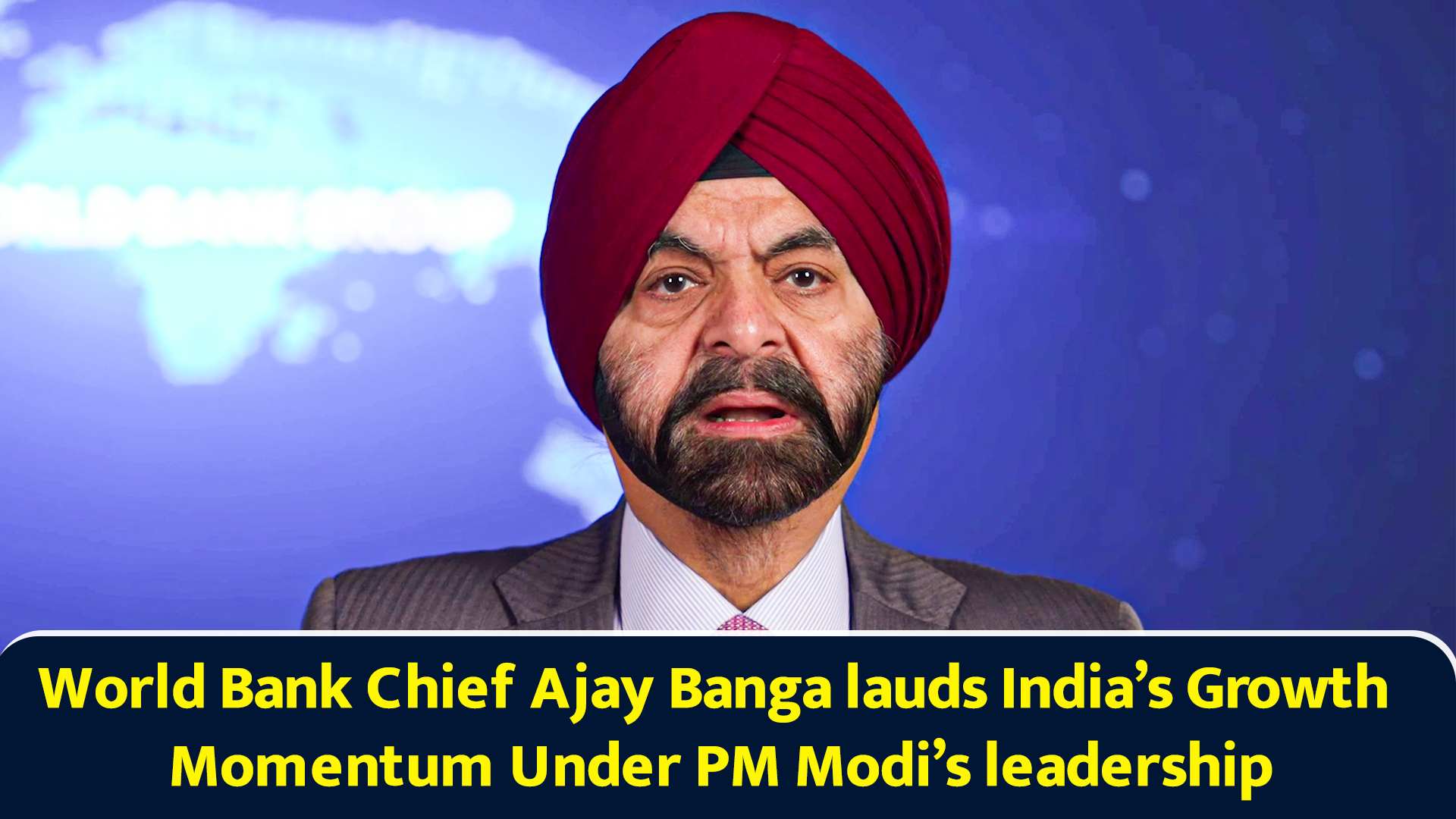 World Bank chief Ajay Banga lauds India’s growth momentum under PM Modi ...
