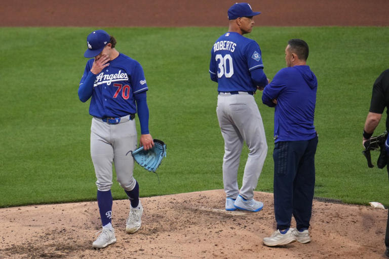 Shohei Ohtani, Justin Wrobleski avoid serious injuries as Dodgers beat ...