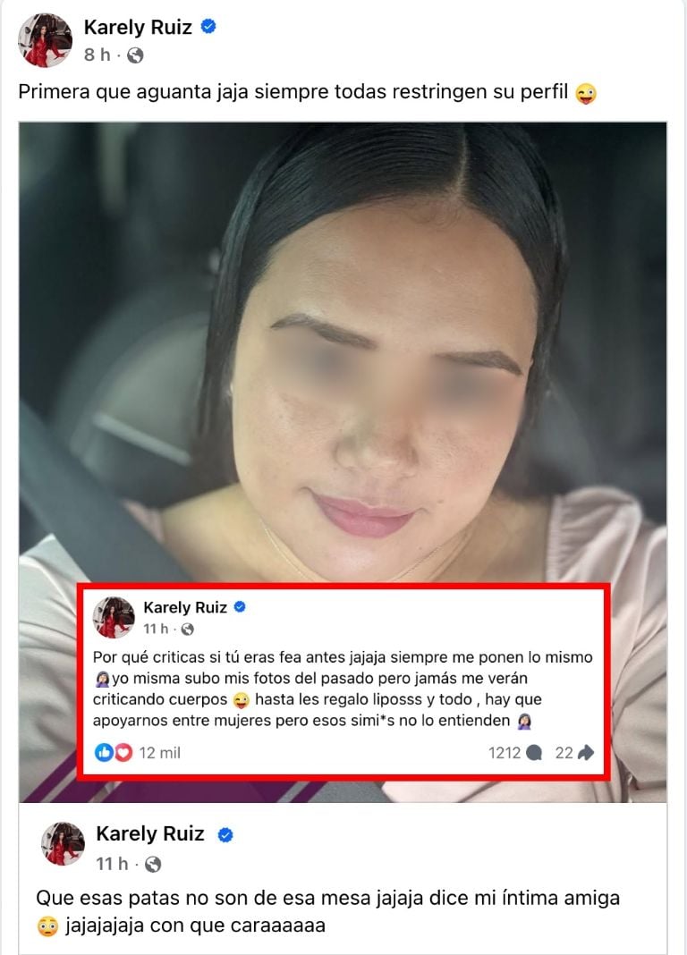 Entre lágrimas, fan denuncia amenazas luego de que Karely Ruiz la ...