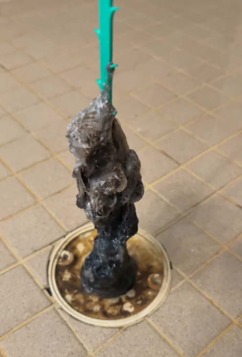 Easy shower drain cleaning - quick deep clean hack