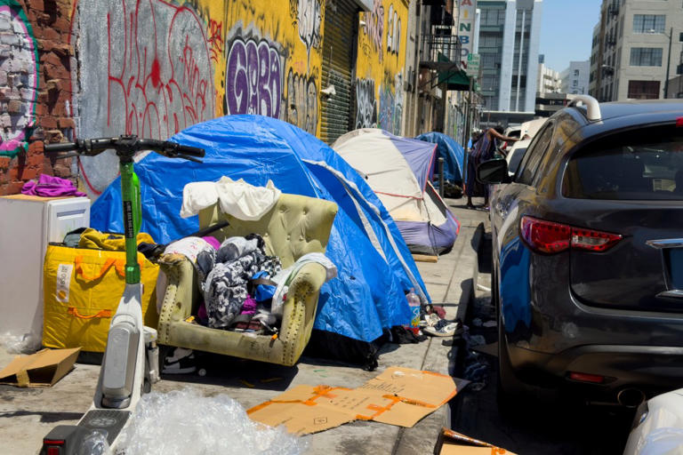 New Skid Row footage shows homeless making stunning claims about voter ...