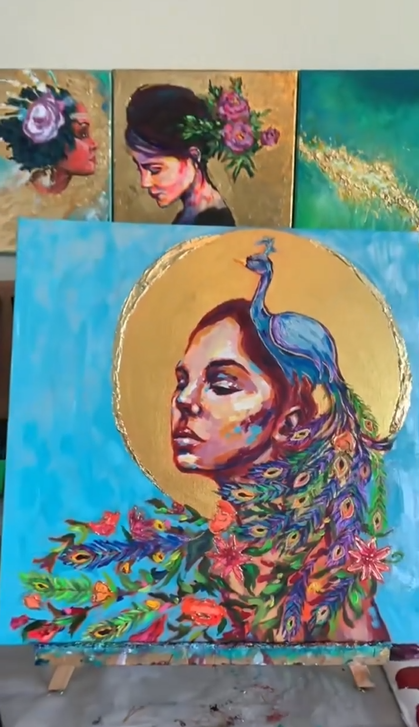 Empowerment through art for strong women