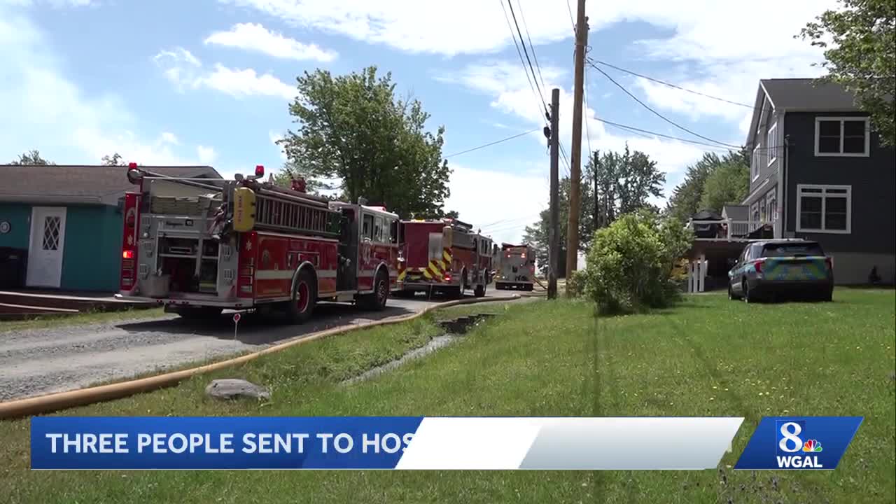 Propane tank explosion in Wayne County injures three and destroys homes