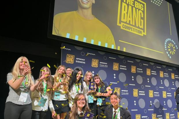Students from Dorchester school win big at UK's biggest STEM competition