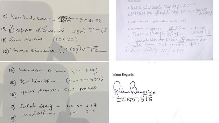 News18 Accesses Letter Signed By Trinamool Rebels Against Mamata ...