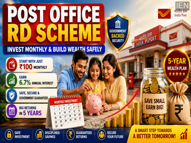 Post office RD scheme: Invest a small amount every month and build a ...