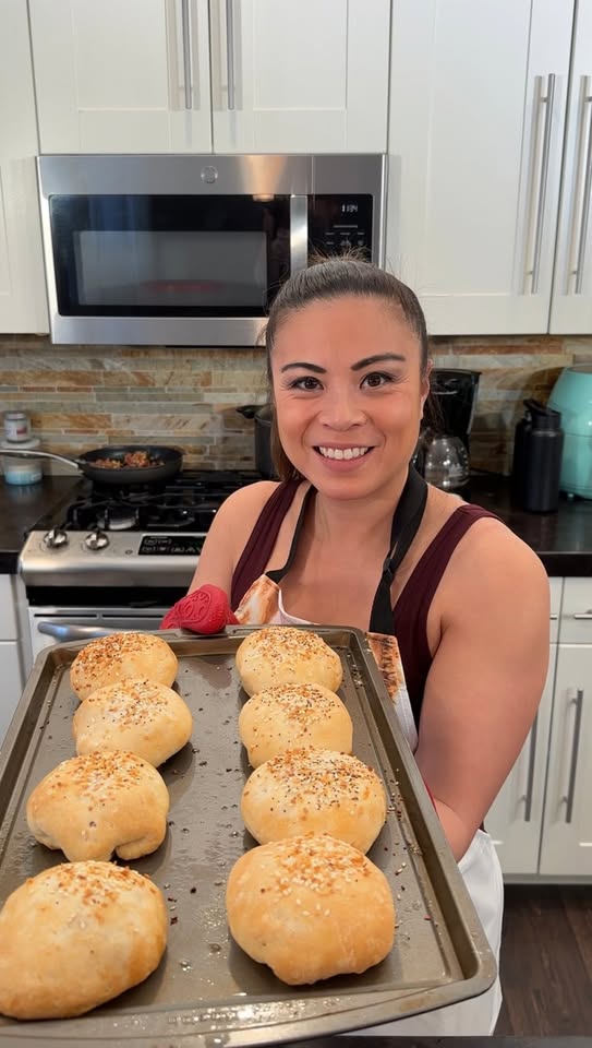Easy spam breakfast biscuits with eggs and cheese