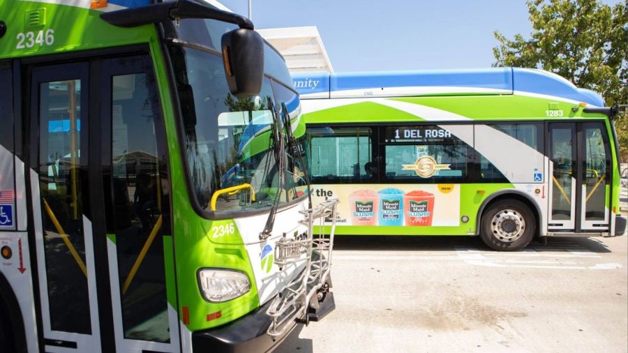 64-year-old driver killed after crashing into bus in San Bernardino County