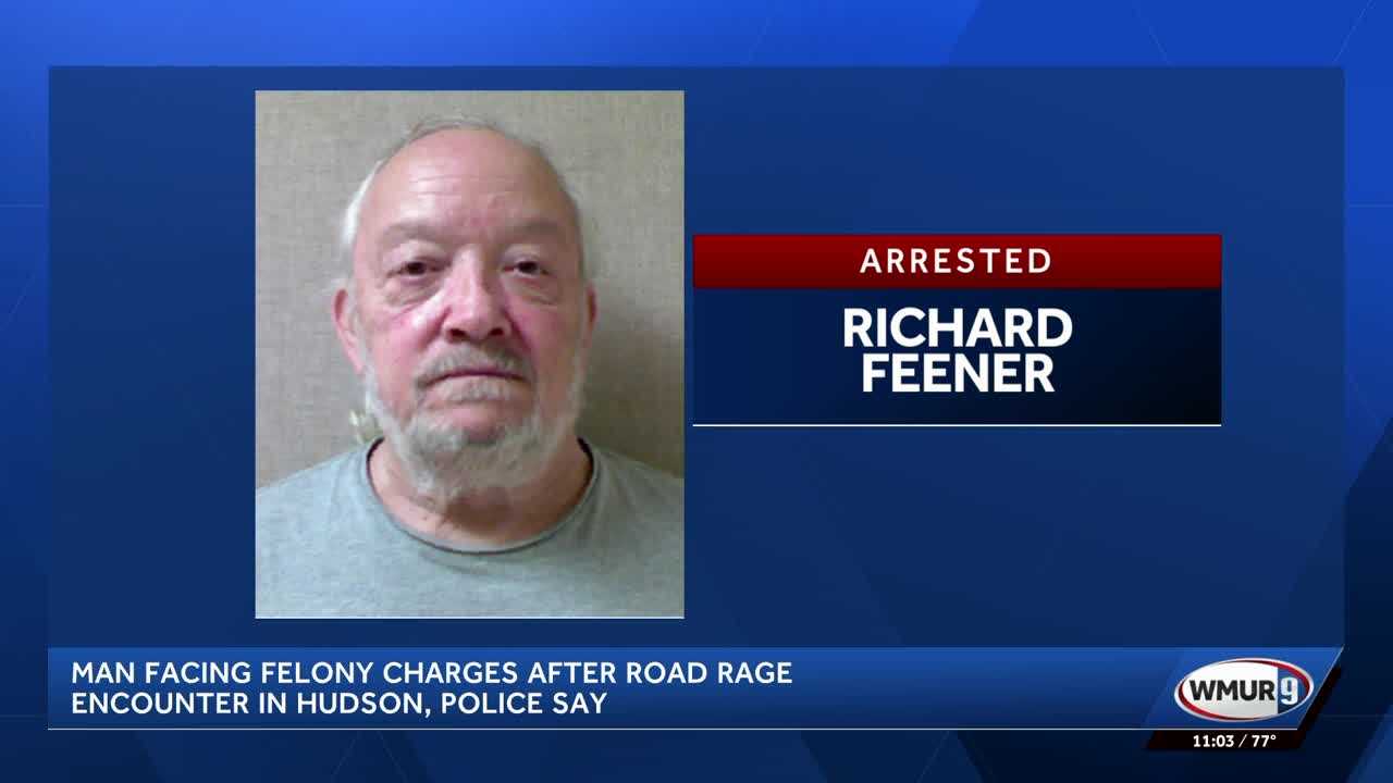 Man facing felony charges after road rage encounter in Hudson, police say