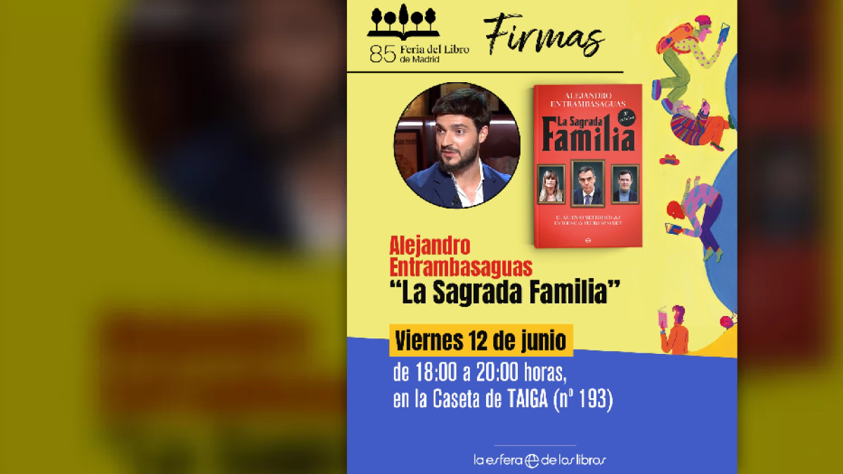 Alejandro Entrambasaguas firma ejemplares de 'La Sagrada Familia' este ...
