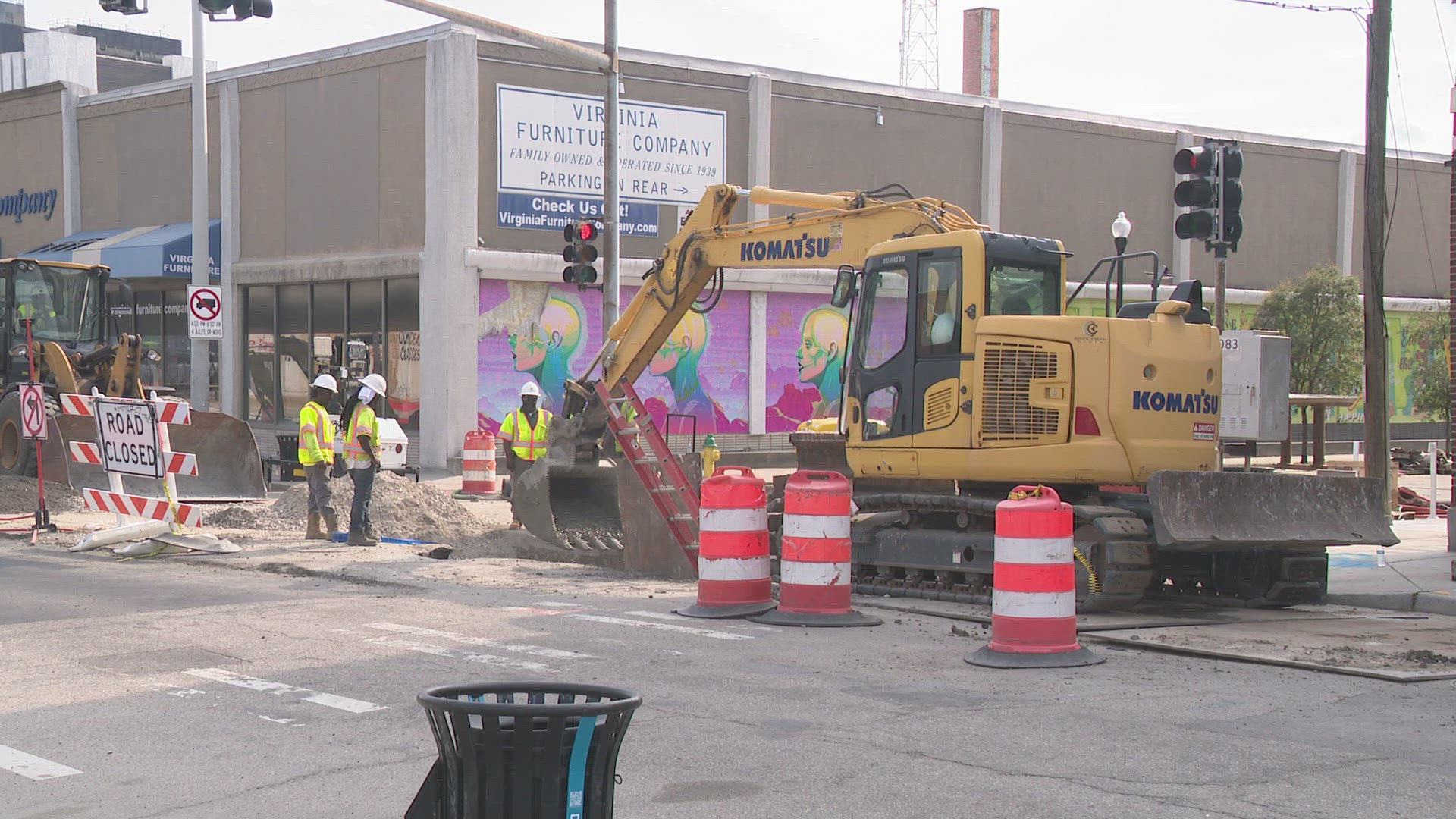 Construction in Norfolk's Neon District enters new phase as businesses ...