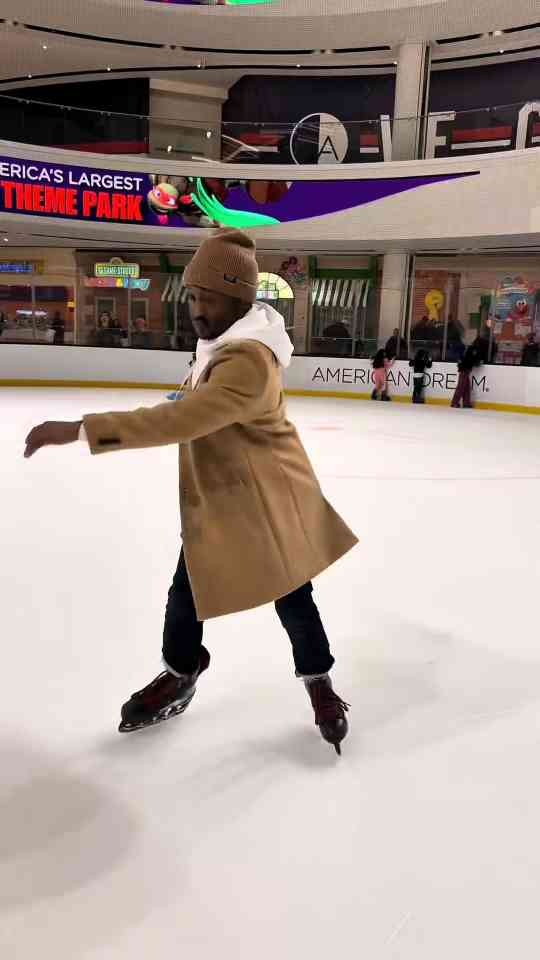 Exploring the aura and style of a skilled ice skater