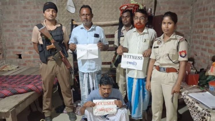 Assam's Juria police arrest suspected drug peddler with heroin