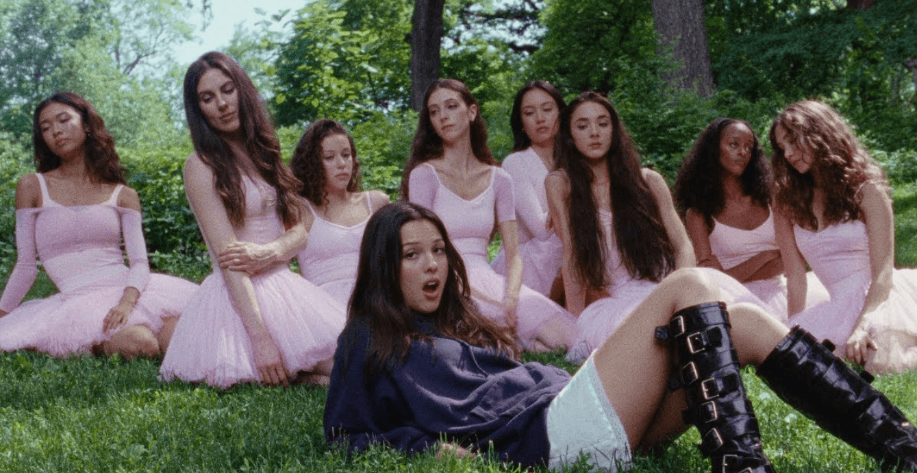 Watch Olivia Rodrigo bring in the ballerinas in "Stupid Song" video