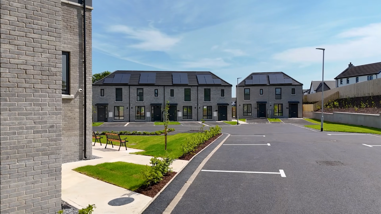 Video: Triangle Housing Association unveils 17 new social homes at ...