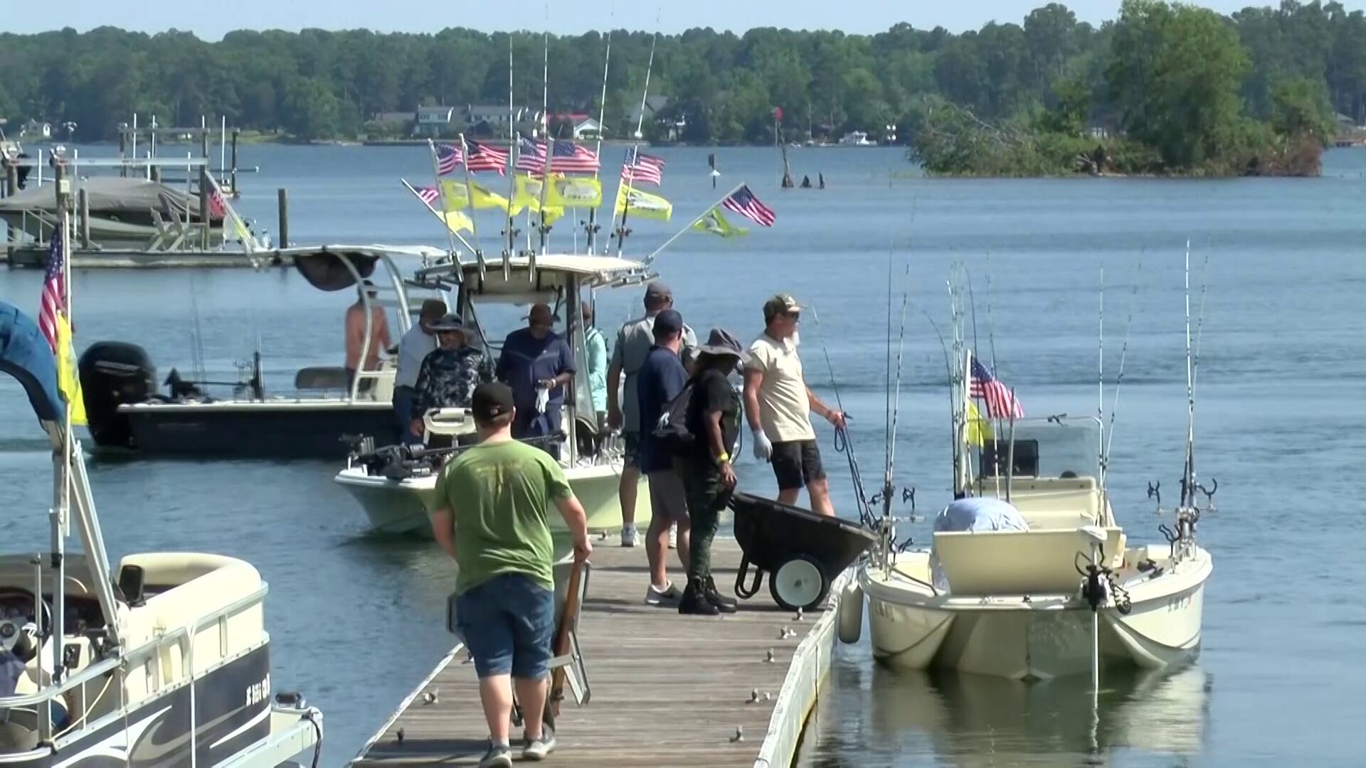 Wounded Warrior Fishing Derby held at Lake Murray