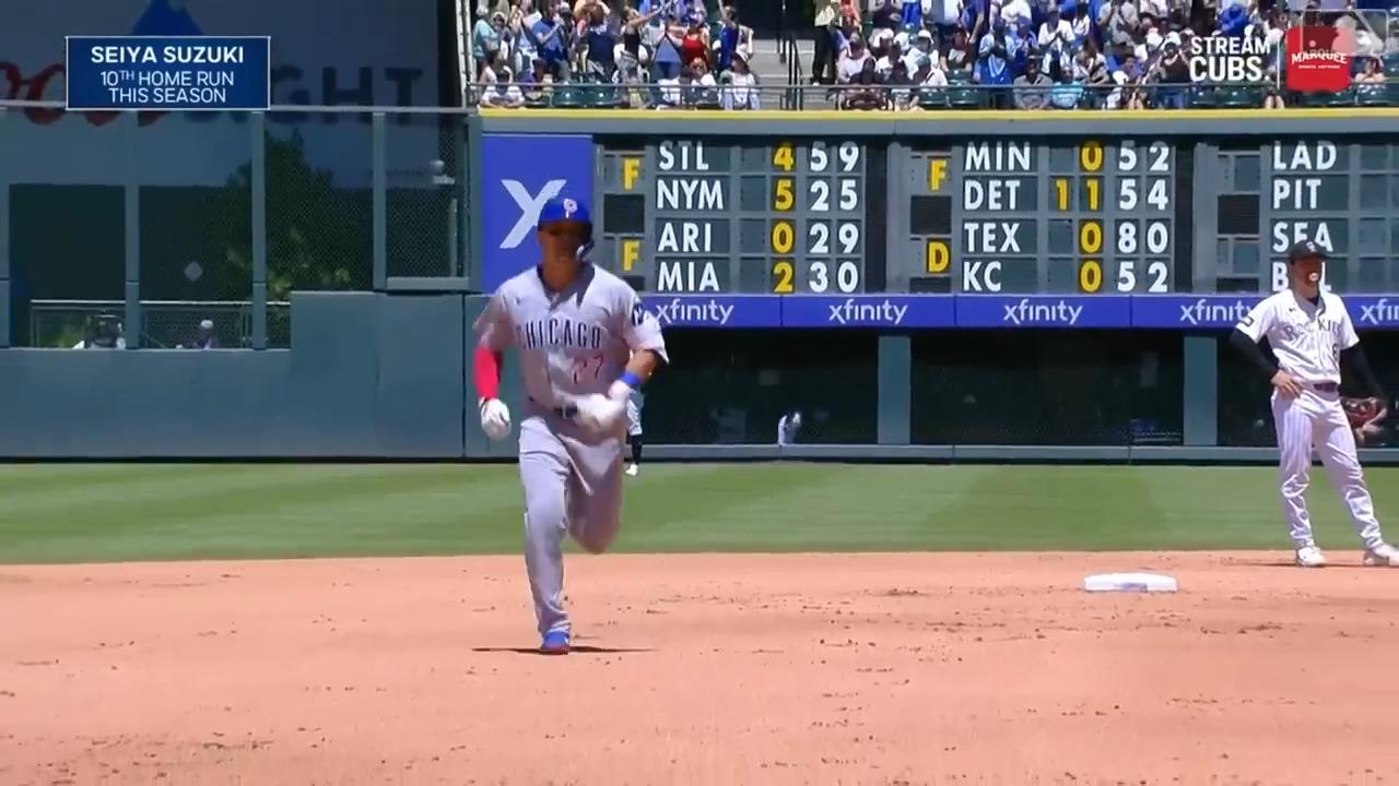 Moment: Seiya Suzuki crushes a grand slam