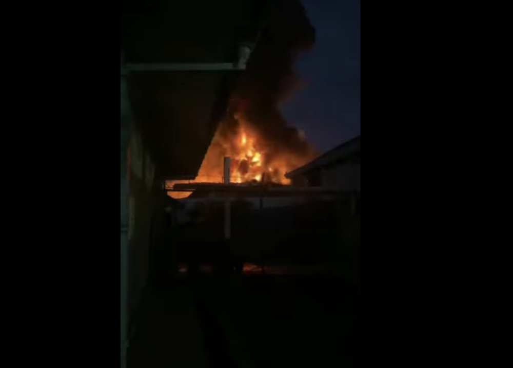 Early morning fire hits Gebeng waste plant, smoke visible across ...