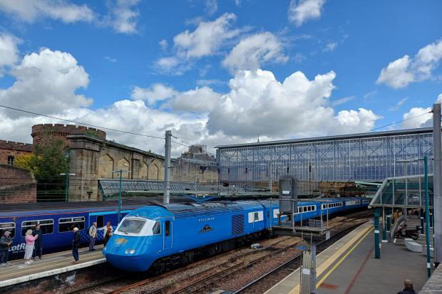 Midland Pullman pictured at Carlisle station