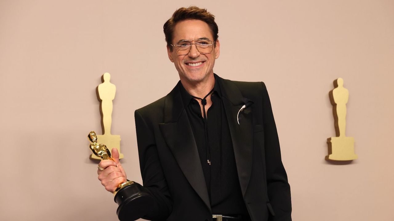 Robert Downey Jr.’s aerodynamic living room is a study in grounded ...