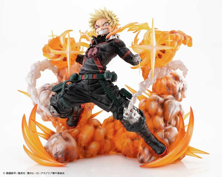 My Hero Academia officially gives Bakugo an explosive new design