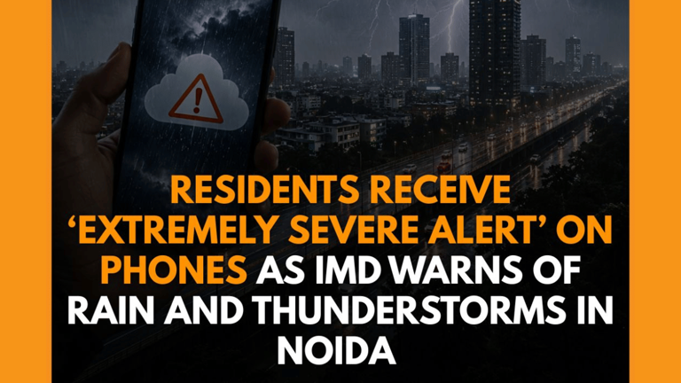 Loud emergency alerts interrupt millions across Delhi-NCR as IMD ...