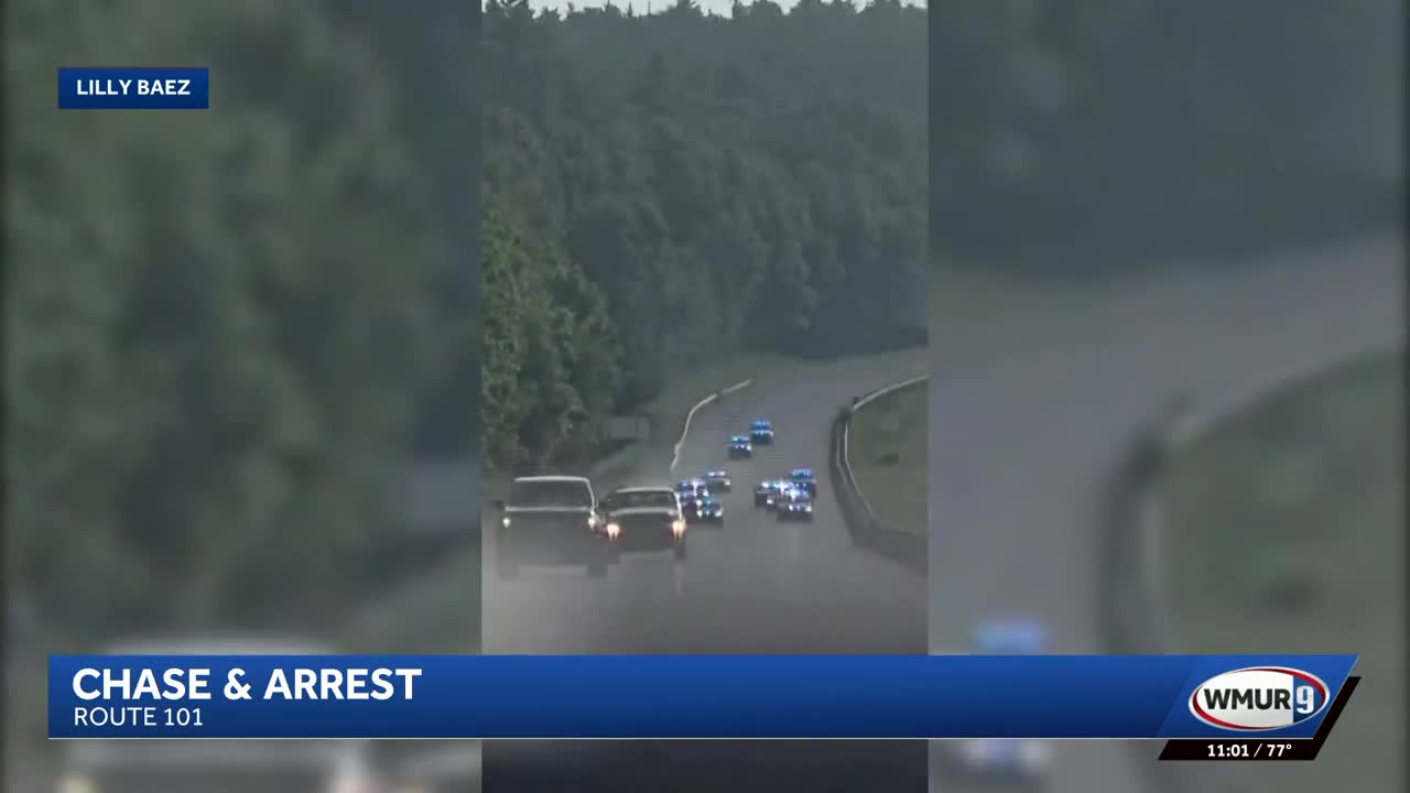 Driver taken into custody after police pursuit on Route 101 West, state ...